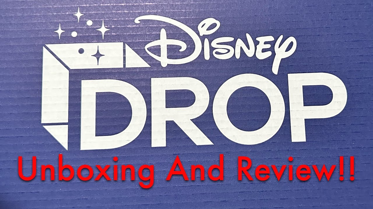 Disney Drop Box Unboxing and Review - YouTube