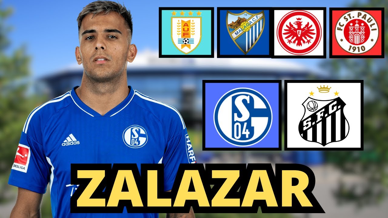 SANTOS avança para CONTRATAR o RODRIGO ZALAZAR do SCHALKE - YouTube