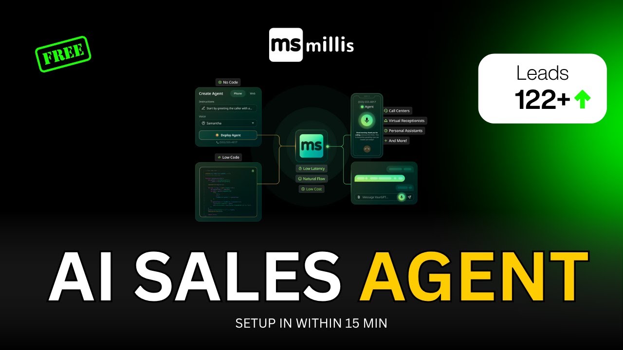 Meet Millis AI: The Call Agent of the Future! | Full Setup Guide (2025) - YouTube