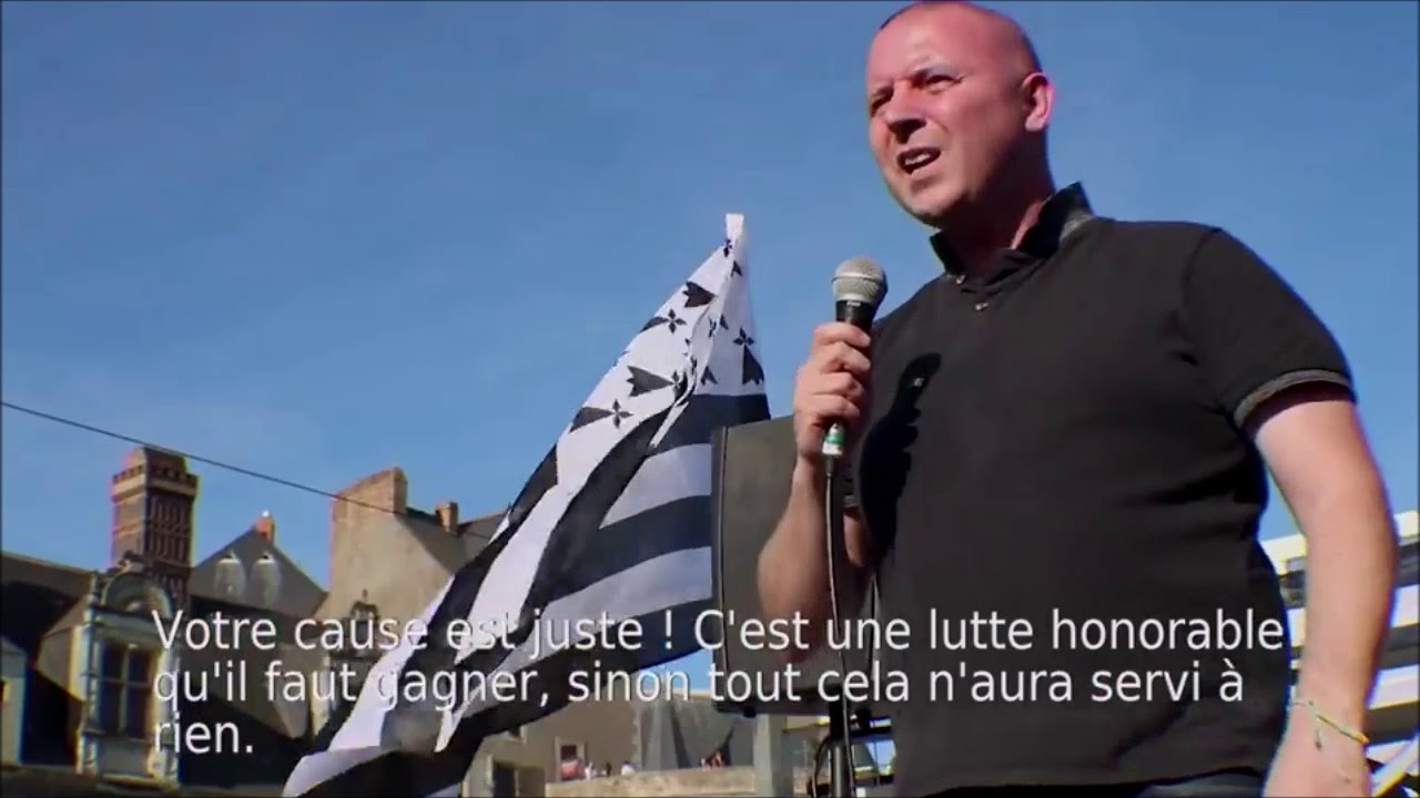 YFU Breton independence rally, Nantes, September 2019 - YouTube