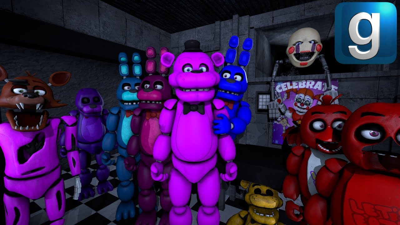 Gmod FNAF | The Low Budget Location - YouTube