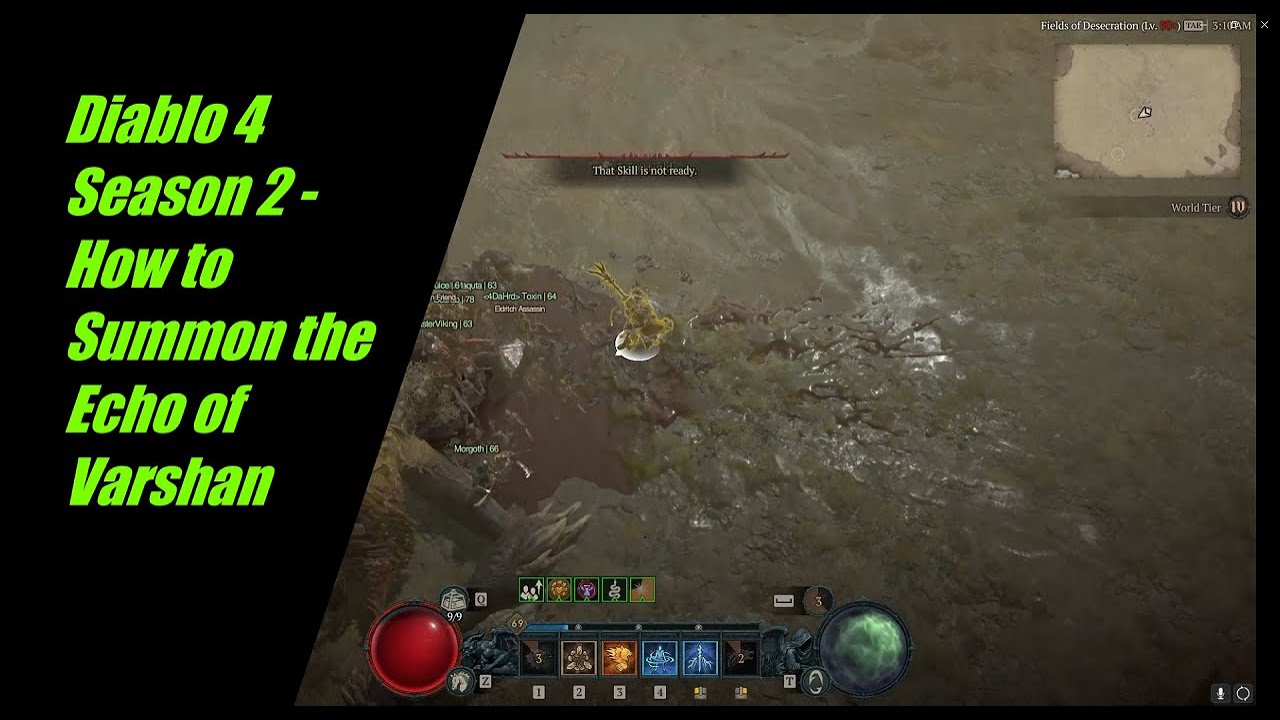 How to Summon "The Echo of Varshan" - Diablo 4 - Season 2 - Where to ...