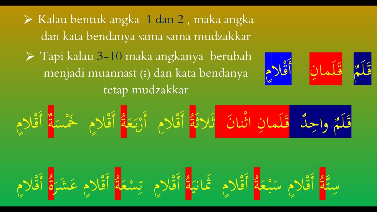 Program bisa Bahasa Arab || part 18 - YouTube