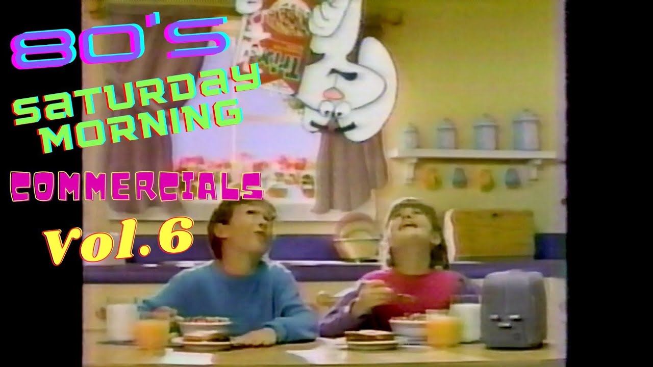 1980s Saturday Morning Cartoons Retro TV Commercials Vol. 6 (1986 ...