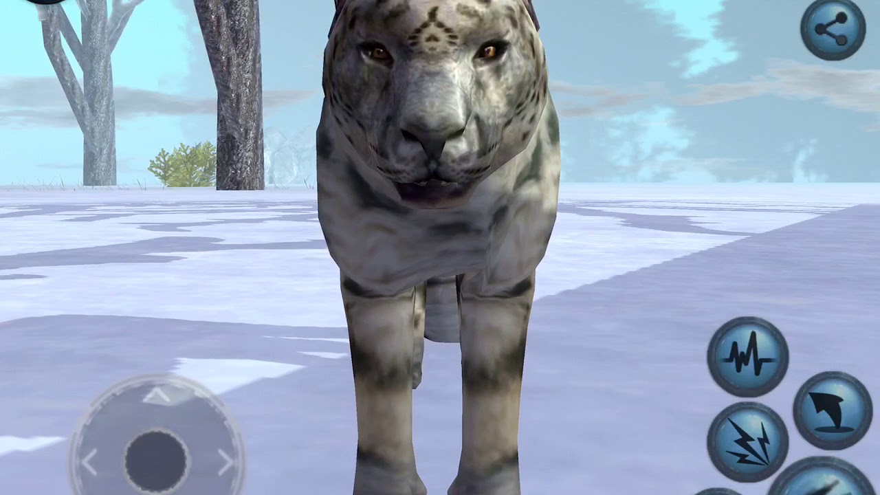 Rushing into the wild with a snow leopard! Ultimate arctic sim, the ...