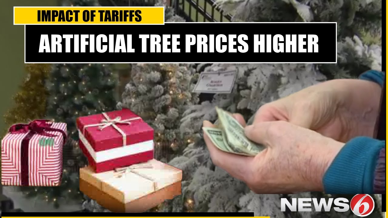 Tariff pressures hit artificial Christmas trees prices as real-tree ...