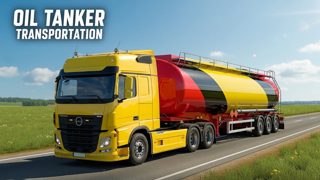 Oil Tanker Transport Simulator Part 03 - YouTube