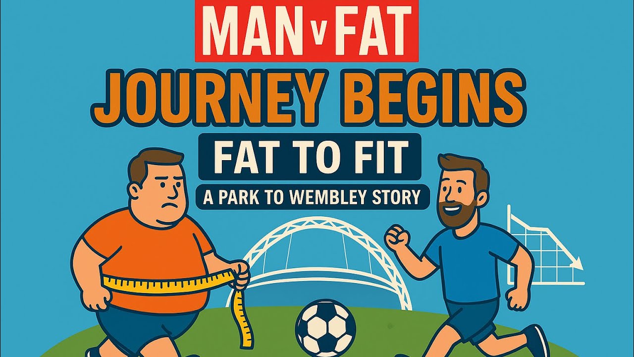 Man v Fat journey begins! Fat to Fit - A Park to Wembley story - YouTube