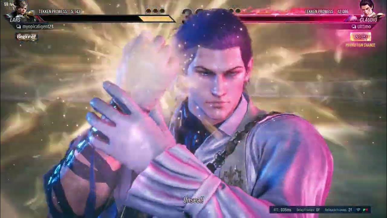 TEKKEN 8 | Claudio Serafino | Gameplay , Rage art , Heat Smash - YouTube