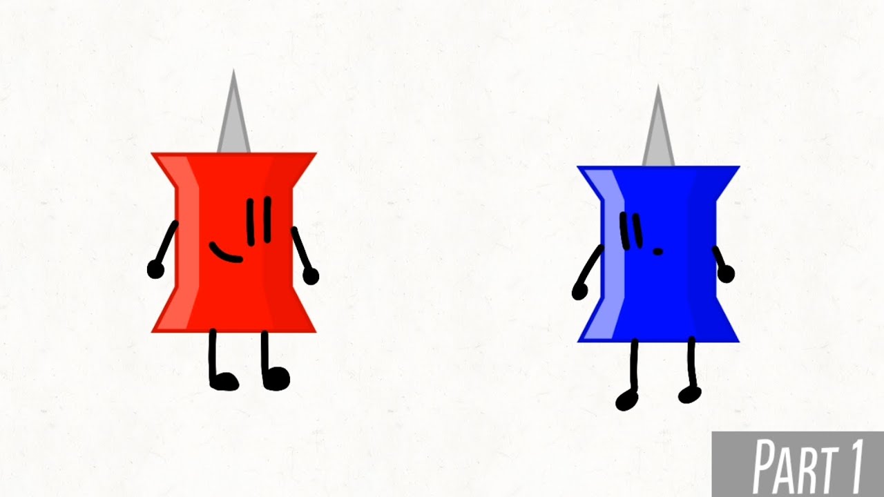 BFDI VS OBJECT MADNESS!! 1 - PIN VS TACK - YouTube