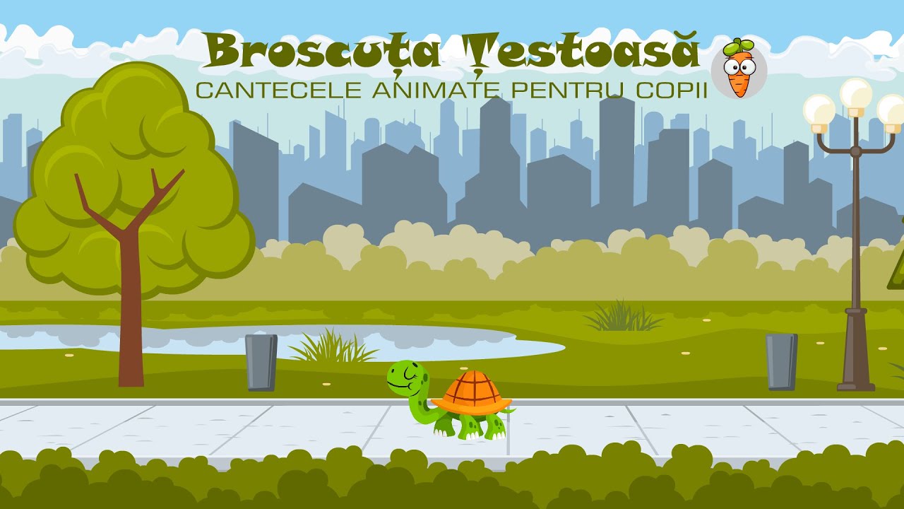 Broscuta Testoasa | Cantece pentru Copii | Desene Animate - YouTube