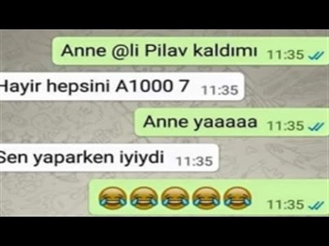 En Komik Telefon Mesajları Anne ve Baba #1