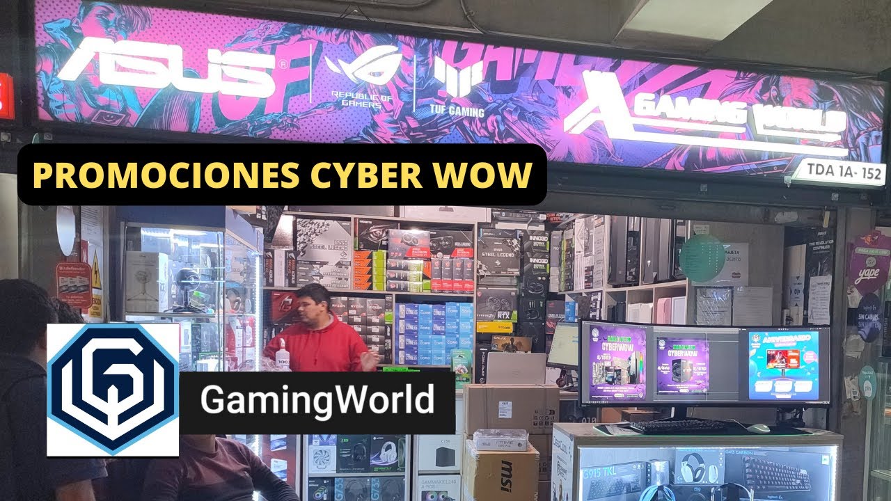 DONDE COMPRAR TU PC GAMER EN PERU 2022 / TIENDA GAMING WORLD - YouTube