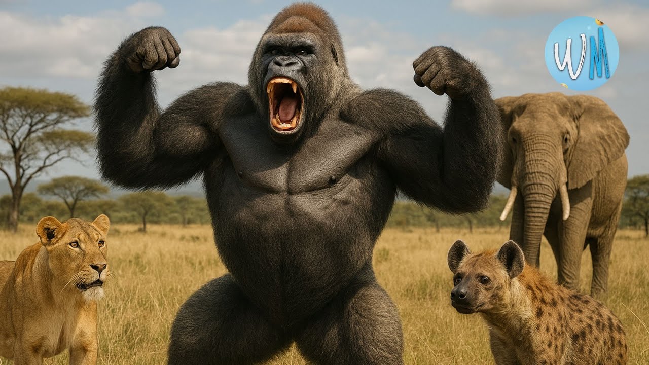 Gorillas Gone WILD! Craziest Real Gorilla & Monkey Fights Caught On ...