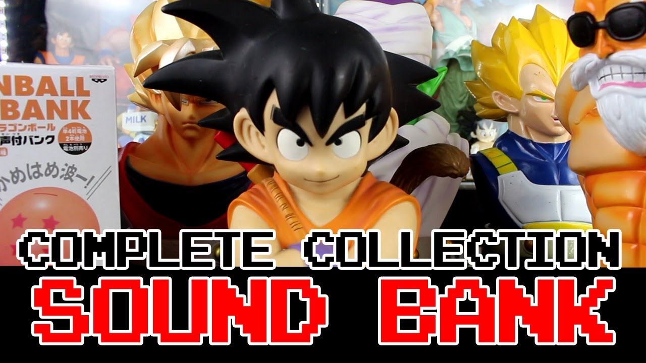 tirelires dragon ball sound bank complete collection - YouTube