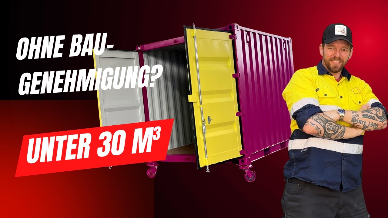 Container Aufstellen Ohne Baugenehmigung Nrw