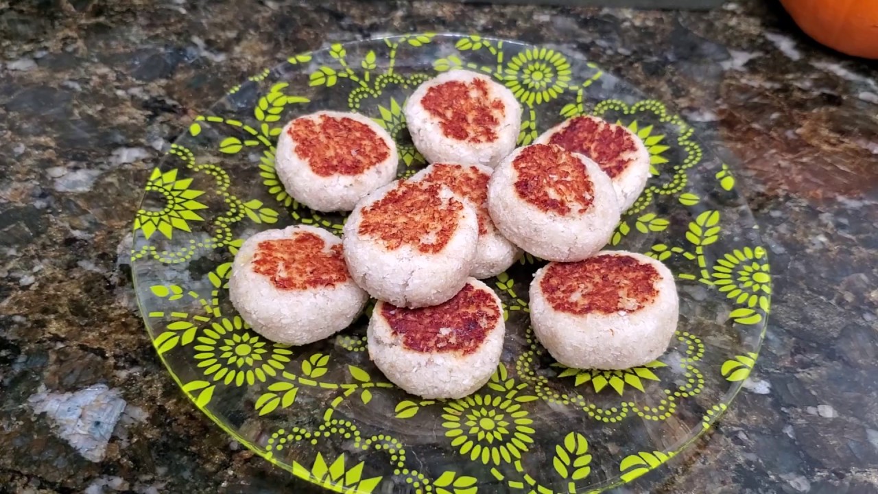 BOLACHINHA DE BANANA E COCO- BANANA AND COCONUT COOKIES - YouTube