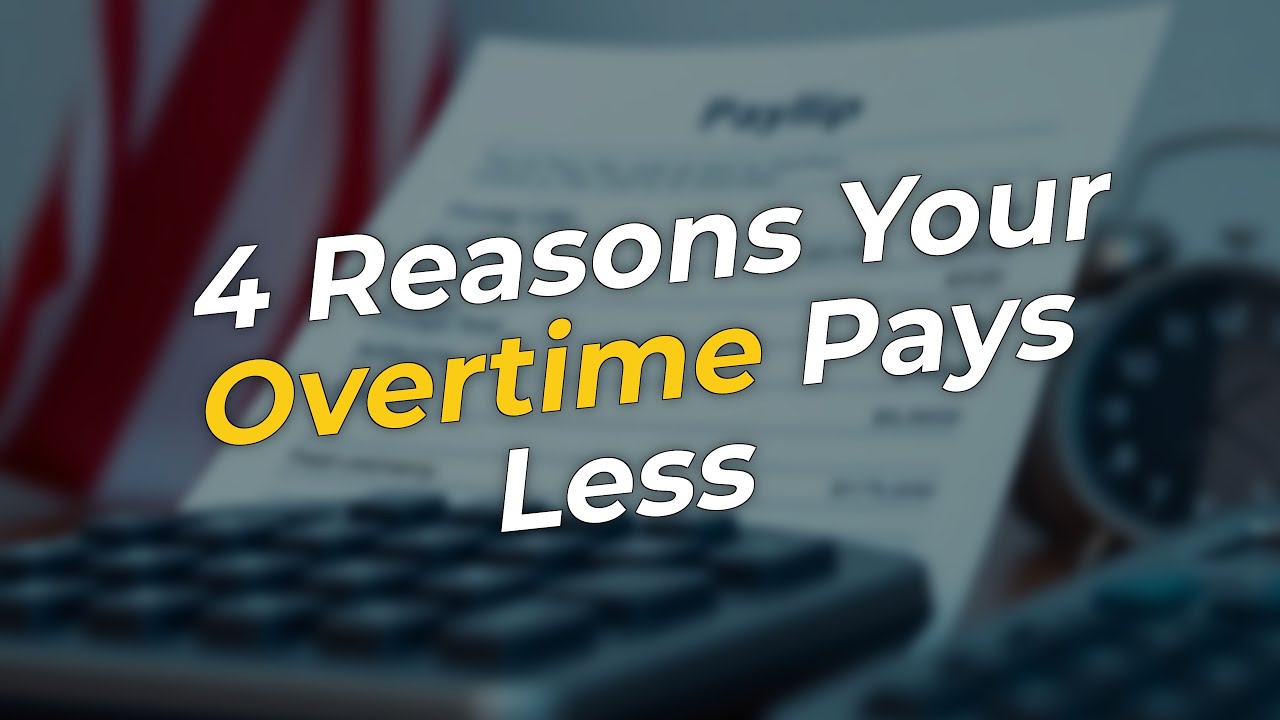 4 Reasons Your Overtime Pays Less 💸⏳ - YouTube