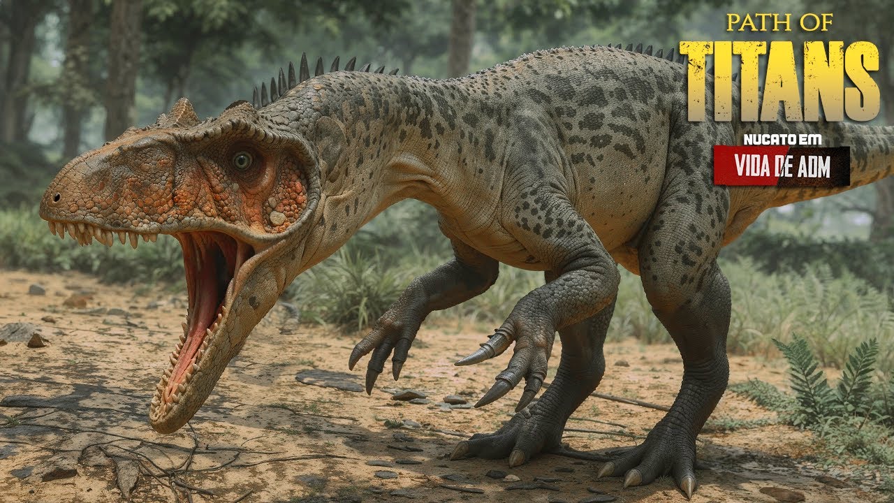 ELE achava que só os CRYOLOPHOSAURUS o OBSERVAVA...MAS nas ÁGUAS TURVAS ...