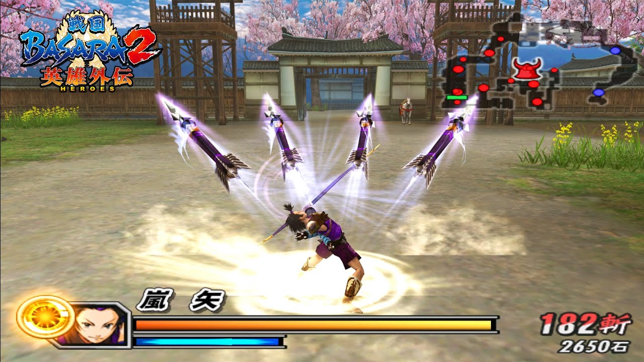 Semua Skill Mori Ranmaru - BASARA 2 HEROES - YouTube