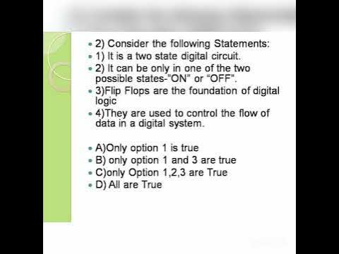 Digital electronics mcq/workshop instructor/demonstrator in electronics and communication/Gate ...