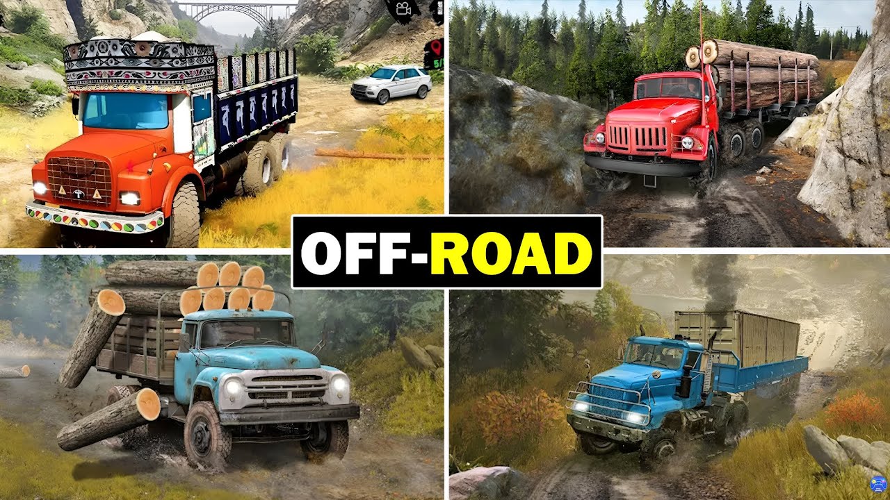 TOP 5 OFF-ROAD SIMULATOR GAMES FOR ANDROID 2023 | HIGH GRAPHICS OFFROAD ...