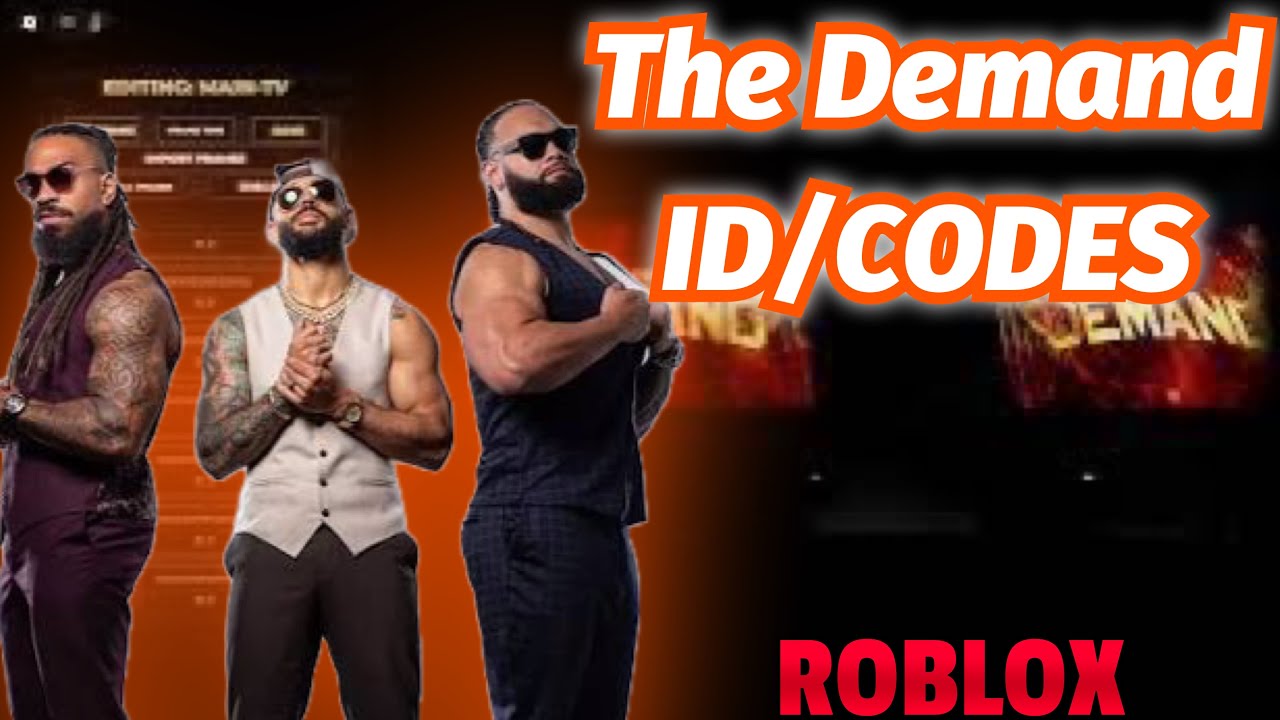 ROBLOX AEW: The Demand Titantron CODES/ID! - YouTube