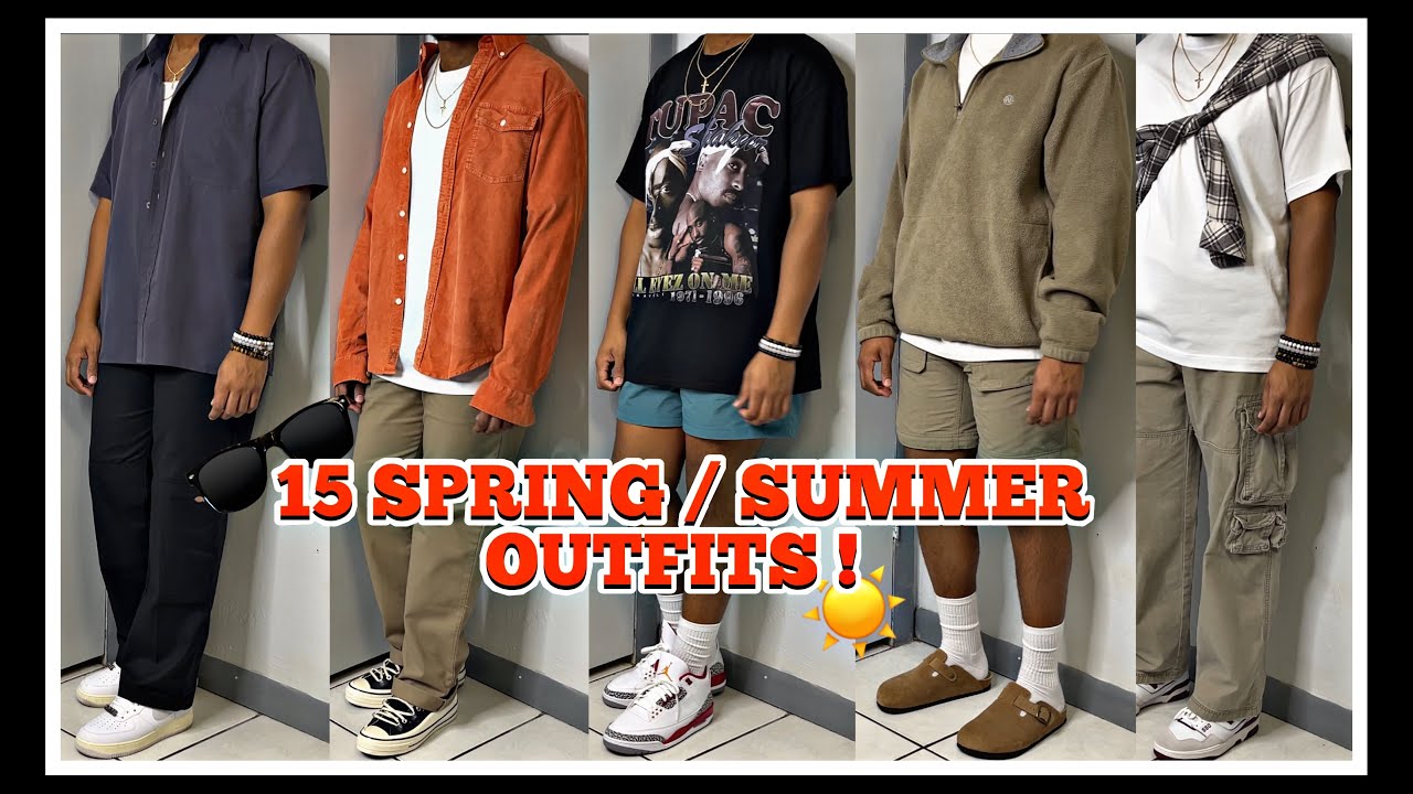 15 Spring to Summer Outfits for Men | Spring/Summer Outfit for Men 2022 ...