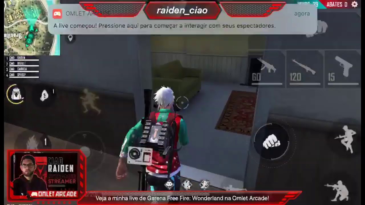 LIVE ON🔥 - FREE FIRE RAIDEN TV - YouTube