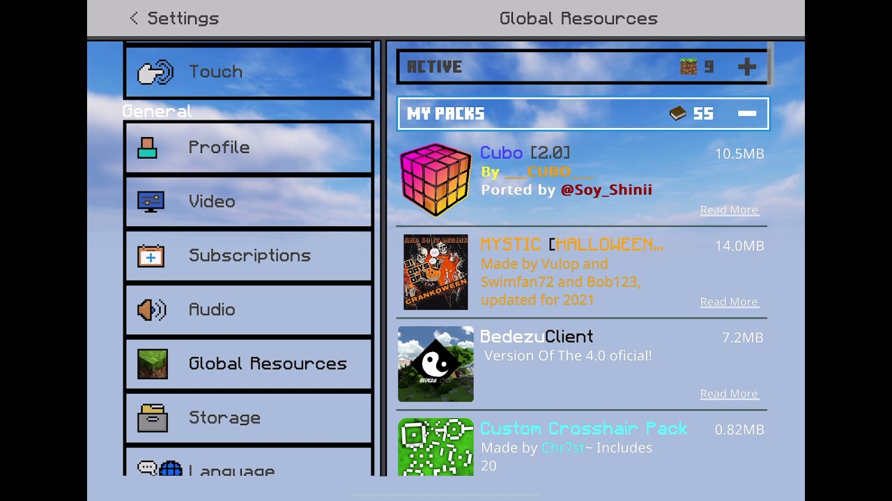 BLOCK HIT texture pack - YouTube