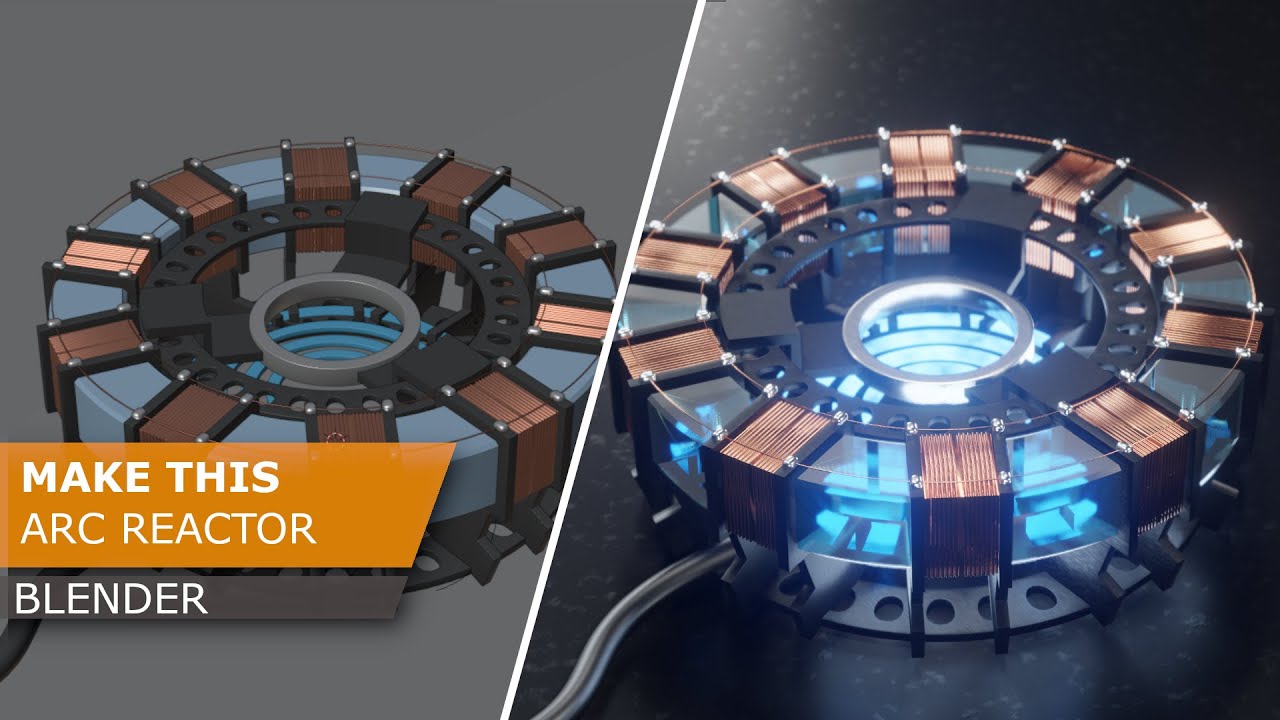 Blender | Make An Arc Reactor | Part 1 - YouTube