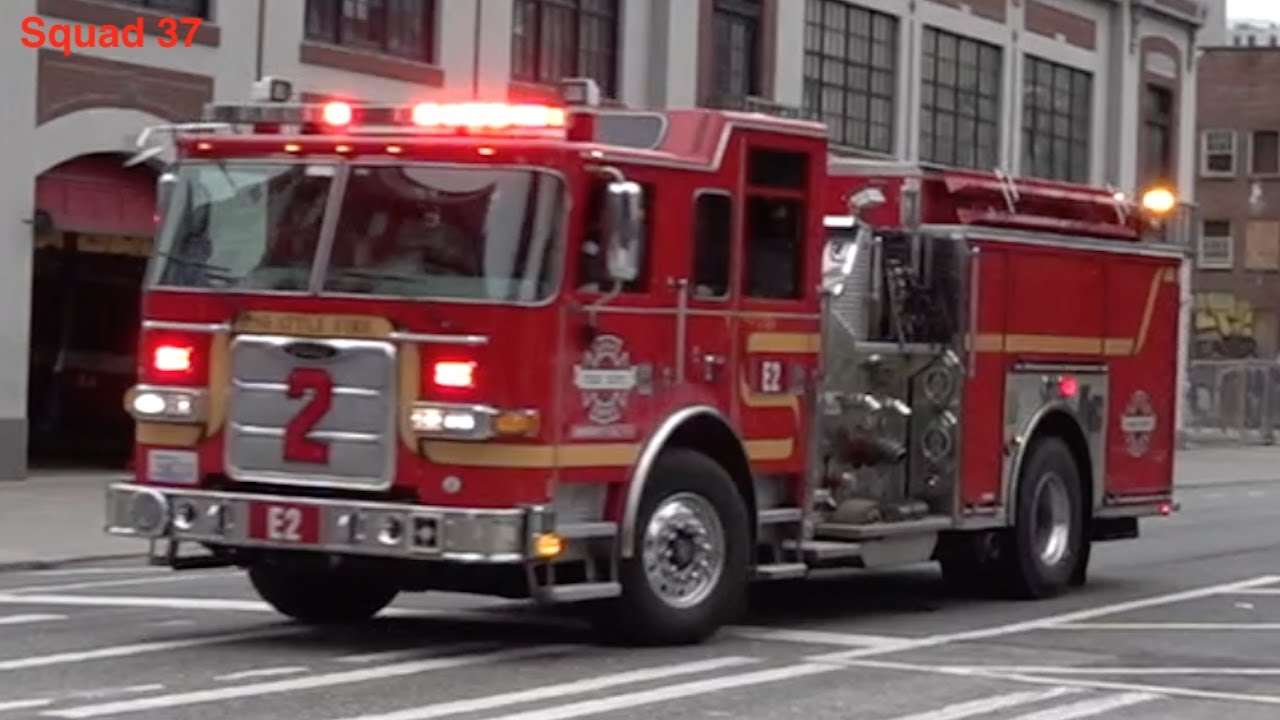 Seattle Fire Responding (Station 2) - YouTube