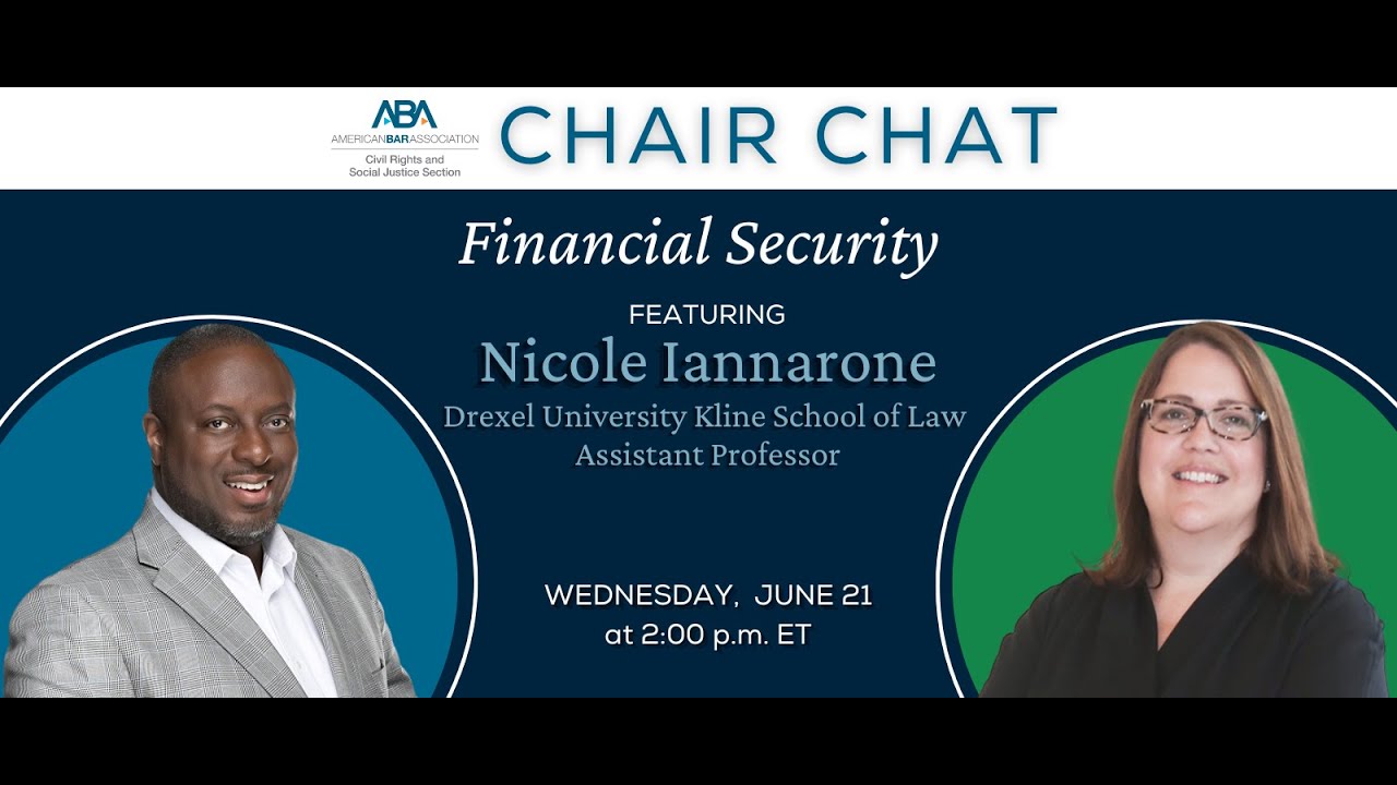 Chair Chat: Nicole Iannarone - YouTube