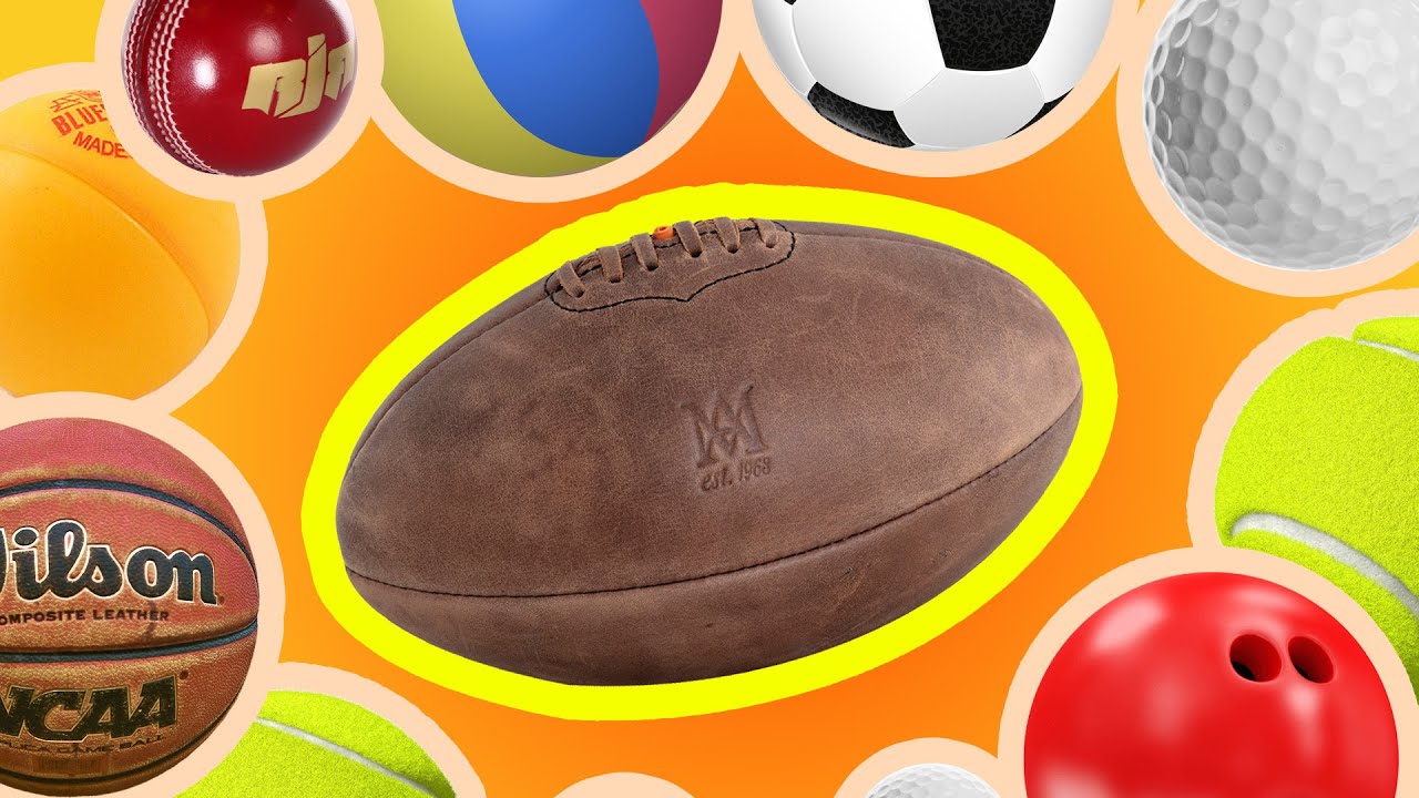 Learn SPORTS BALLS in English FOR Beginners | English for Kids ...