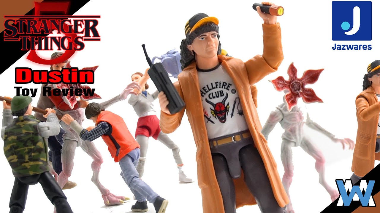 Season 5 Dustin Toy!!| Jazwares Stranger Things Dustin Toy Review - YouTube
