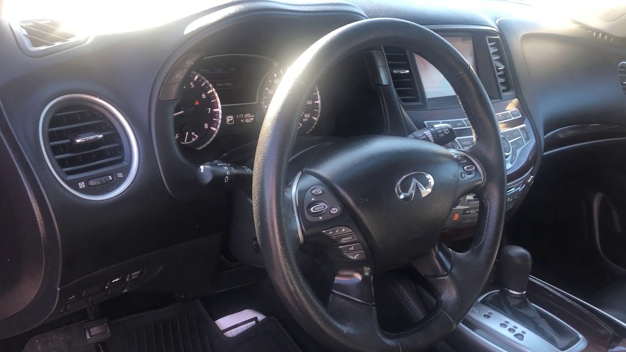 2013 INFINITI JX35 QX60 INTERIOR AND ENGINE BAY - YouTube