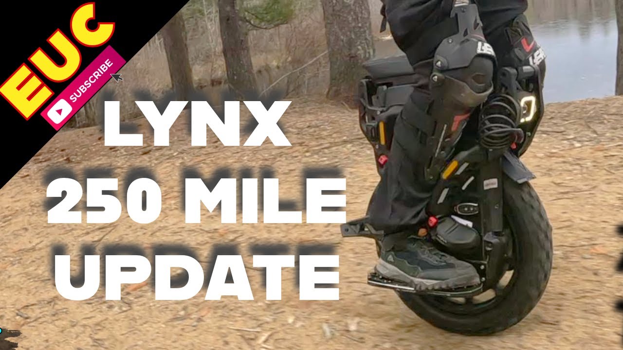 Veteran LYNX EUC 250 Mile Update - YouTube