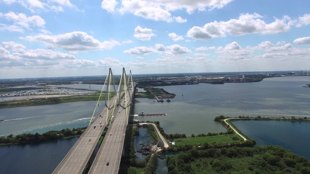 Fred Hartman Bridge - YouTube
