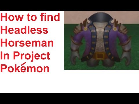 How to easily find the headless horseman in project : pokemon - YouTube