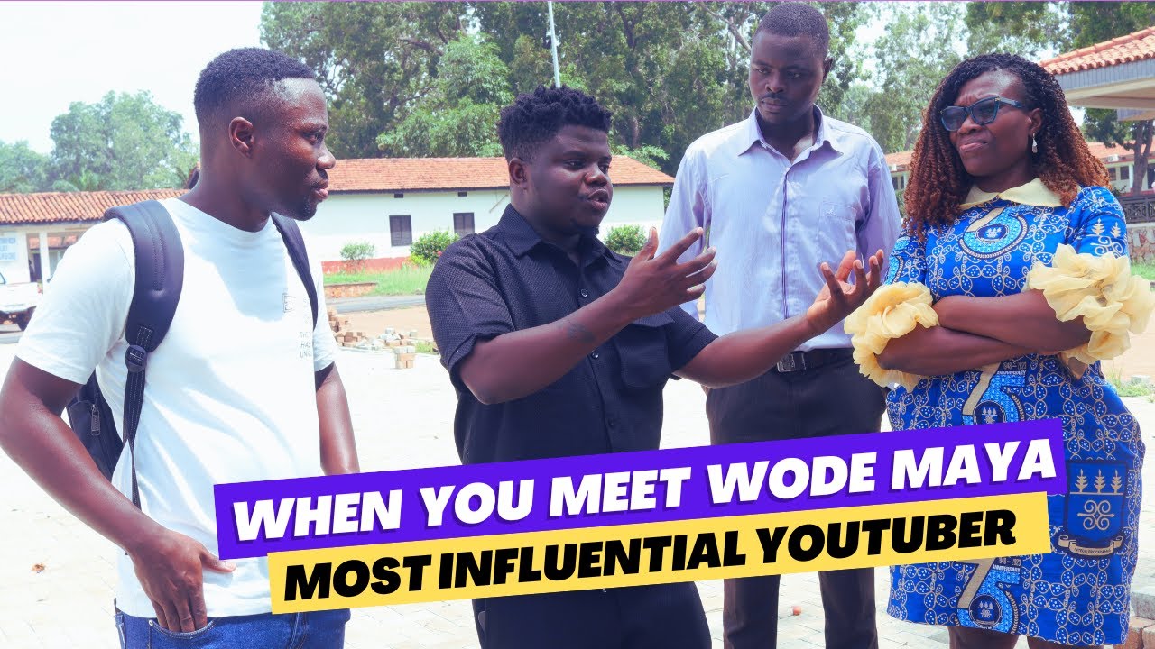 How It Feels to Meet Wode Maya: Africans Influencial Youtuber - YouTube