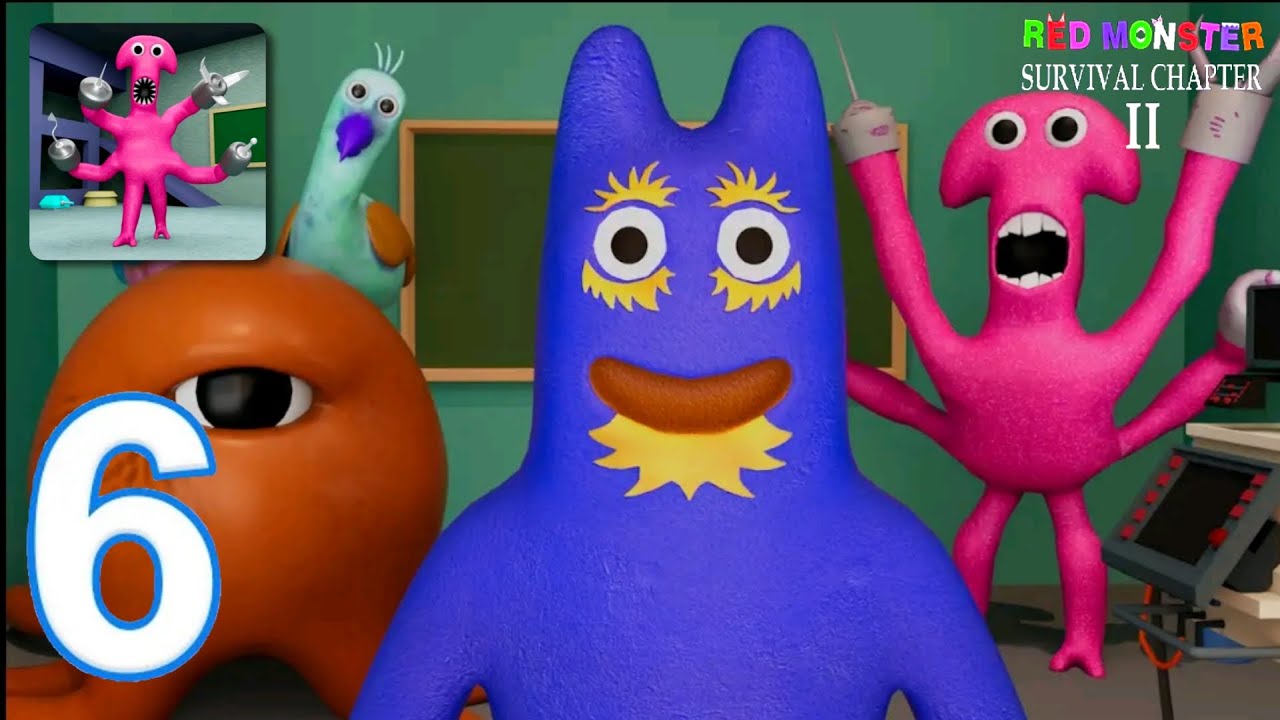 Red Monster Survival Chapters - Gameplay Walkthrough Part 6 (Android ...