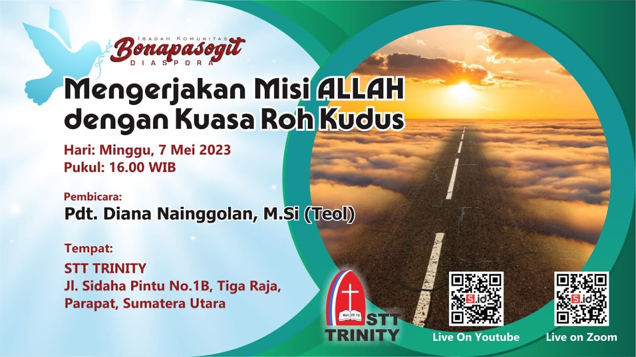 Ibadah Bulanan KBD | Tema: Mengerjakan Misi Allah dengan Kuasa Roh ...