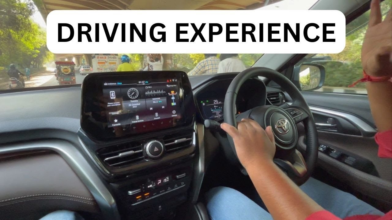 आज तो मज़ा आ गया URBAN CRUISER HYRYDER चला के || Toyota Urban Cruiser Hyryder Driving Experience ...