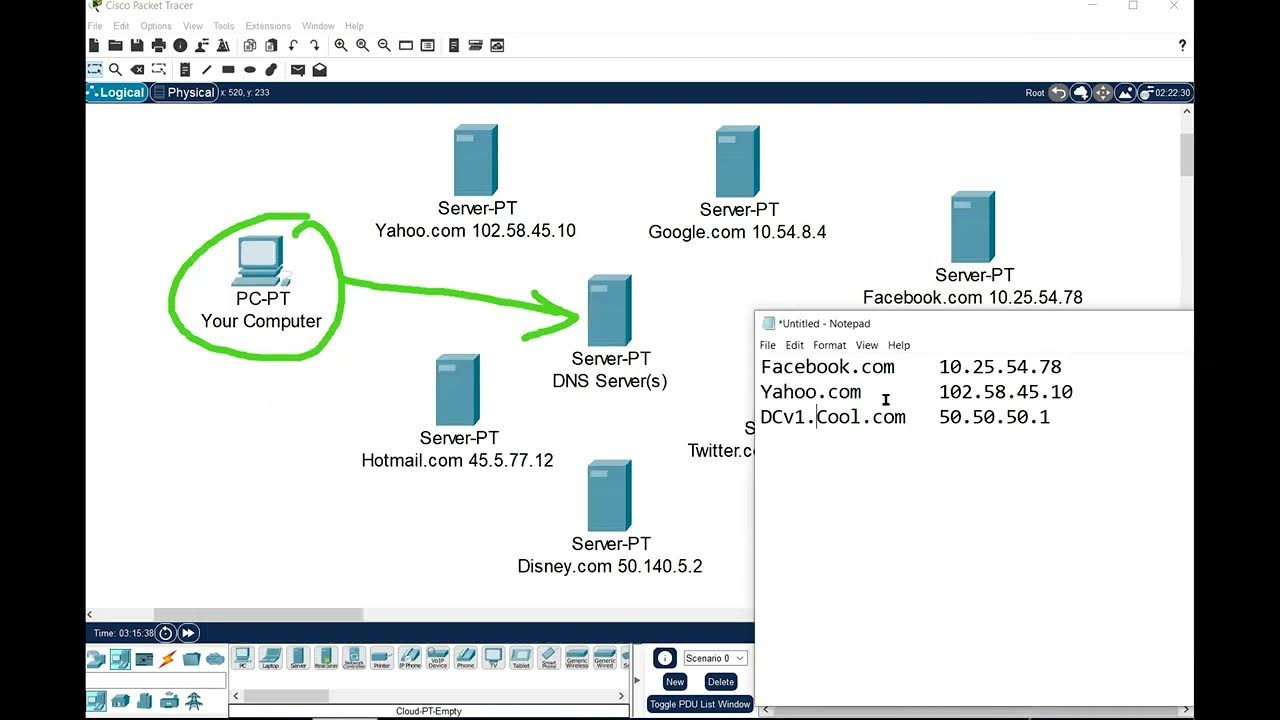 How DNS Works and Adding FQDN Records - YouTube