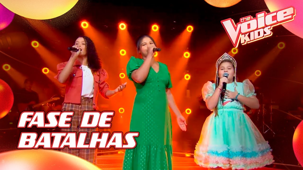Luana Souza, Sofia Simplício e Vitória Forrozeira cantam 'Asa Branca' nas Batalhas - TVK | 8ª T ...