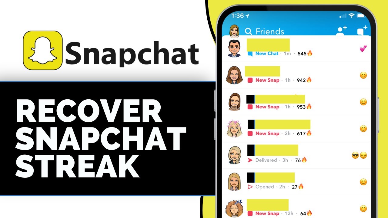 How to Recover Snapchat Streak - YouTube