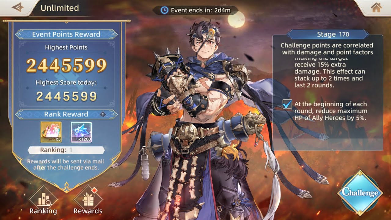 [Sword Chronicles: Awaken] How to get 2m4 yuejin challange (s207 and ...