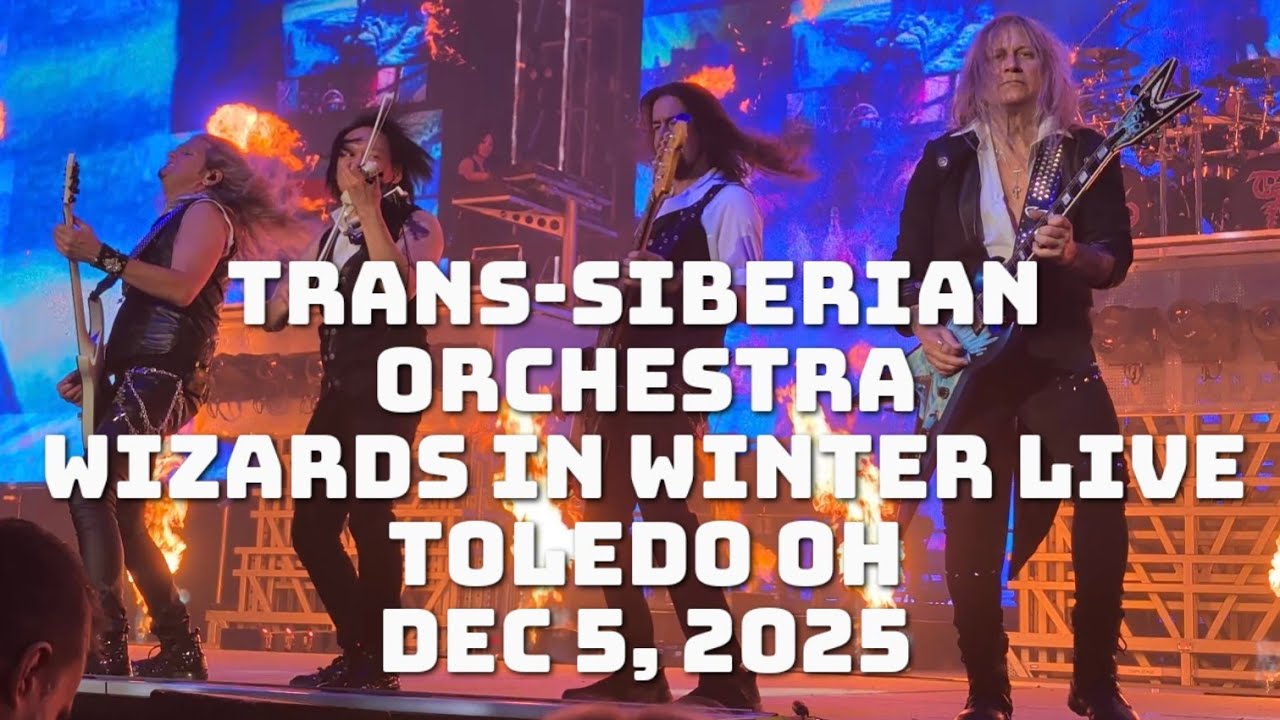 Trans-Siberian Orchestra TSO Wizards in Winter Live Christmas Tour ...