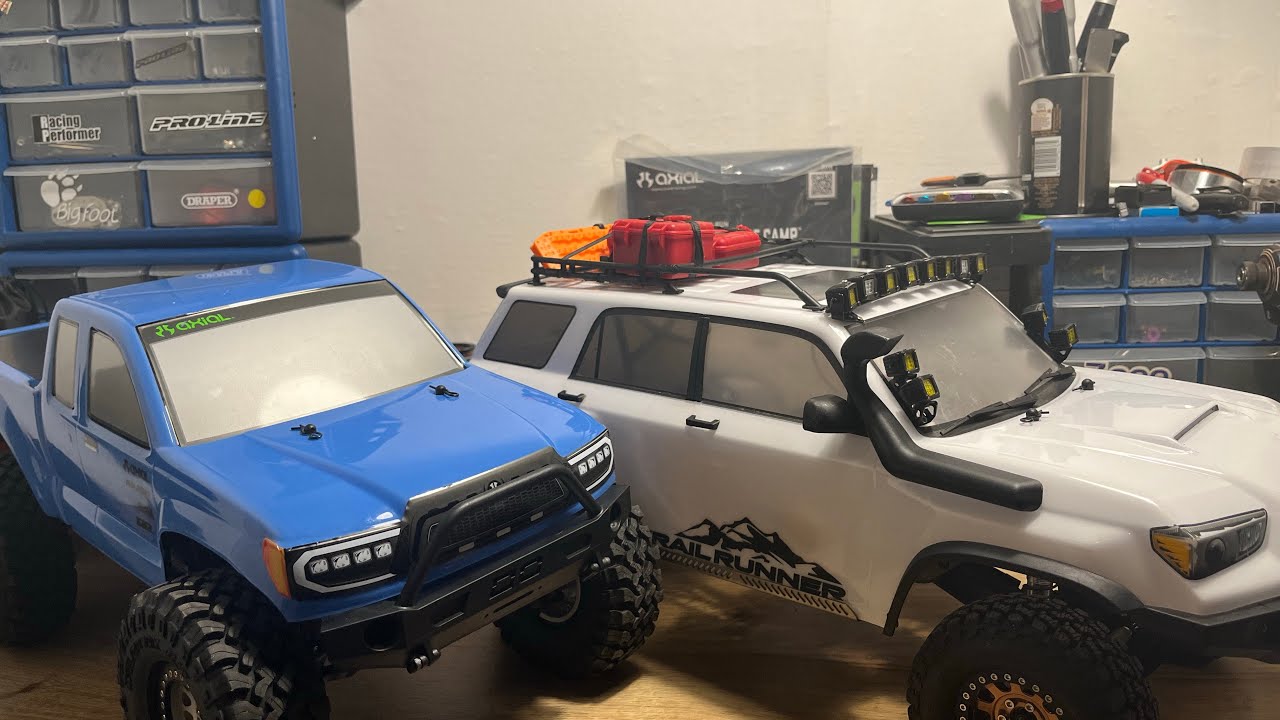 Axial scx10 iii base camp 2 mods - YouTube