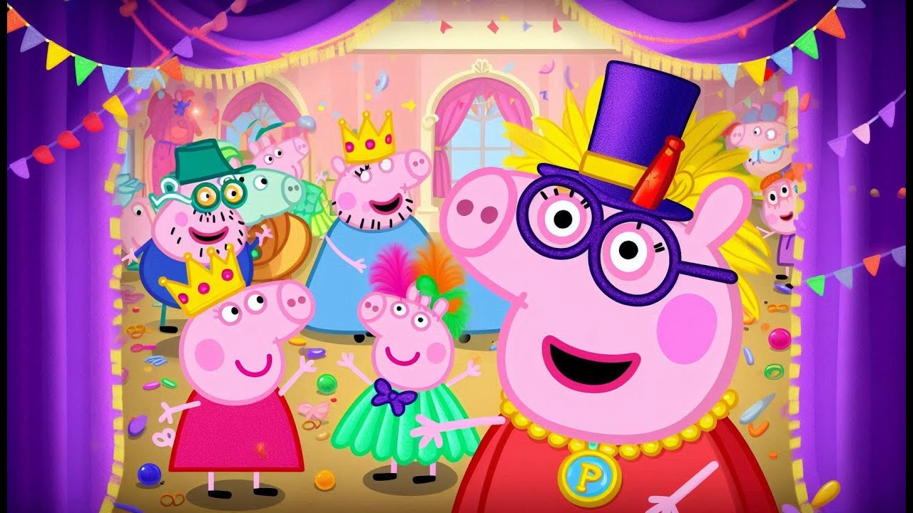 Peppa Pig's Fancy Dress Party Adventure: A Fun-Filled Kids Story - YouTube